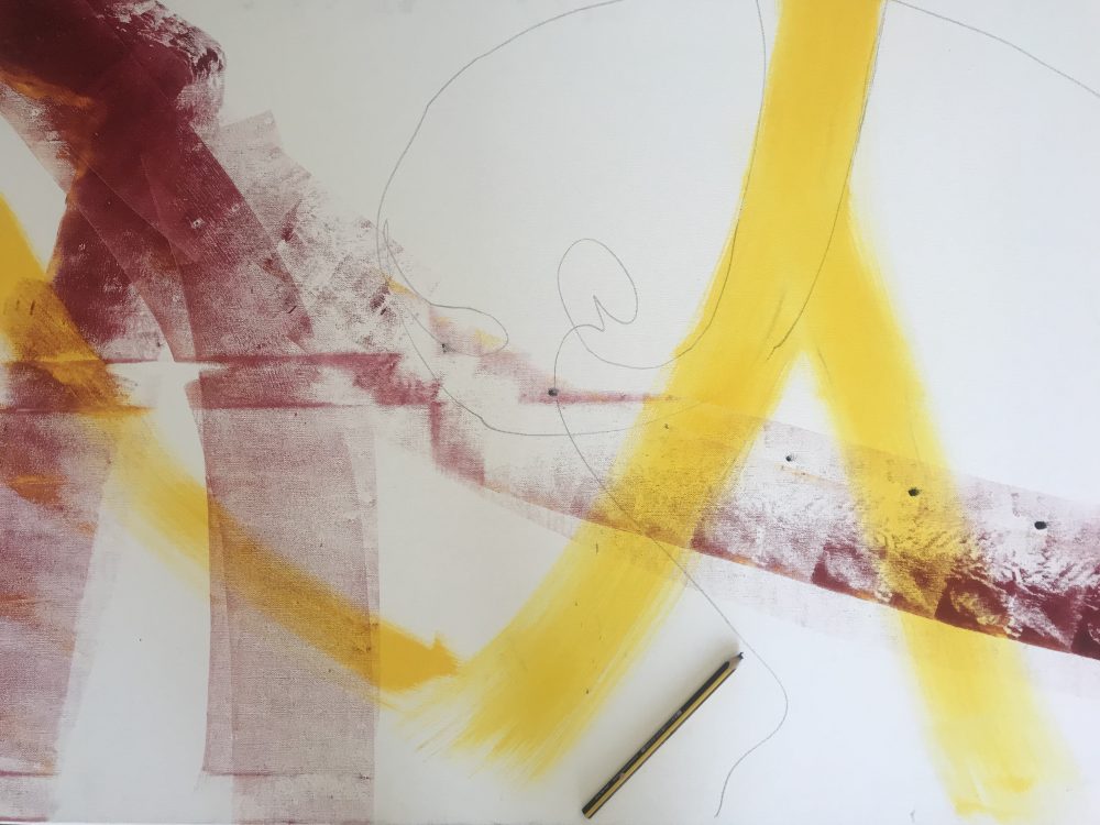How to start a new painting - Art G. Oppelland-Hampel